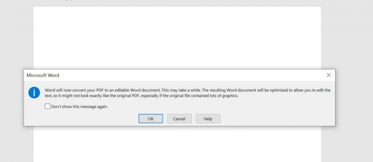 How to Convert an Image Into Editable Text Using Microsoft Word and Adobe