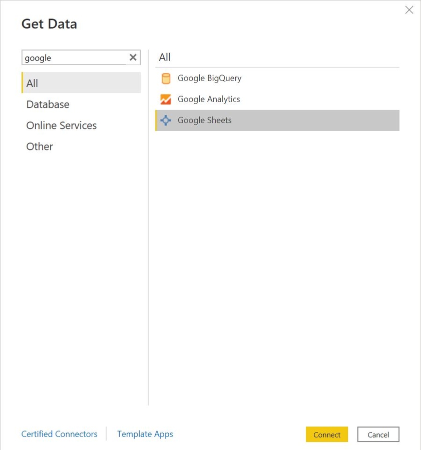 How to Use Google Sheets Data in Microsoft Power BI