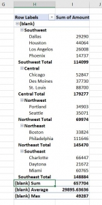 How to display grand total rows in Excel PivotTable | TechRepublic