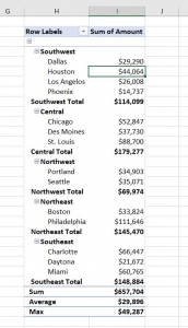 How to display grand total rows in Excel PivotTable | TechRepublic