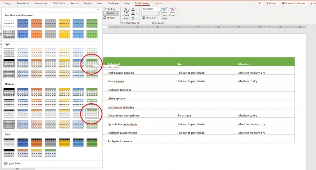 Apply Simple Table Formatting in Microsoft PowerPoint | TechRepublic