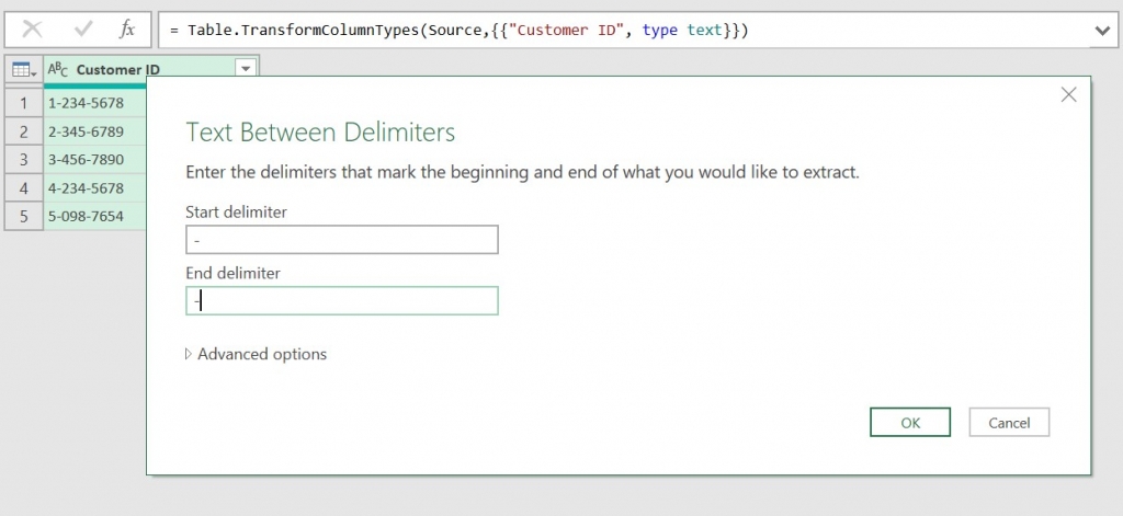 How To Extract Delimited Data Using Excel Power Query 1209