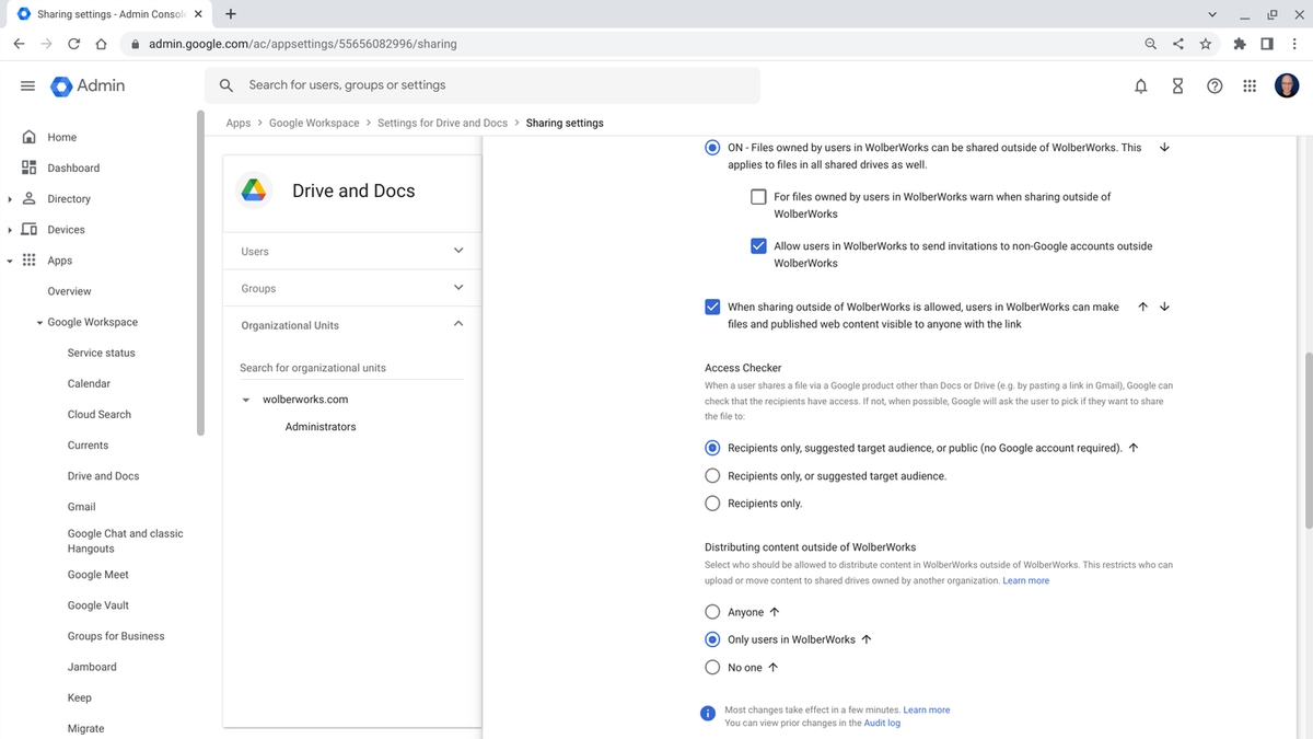 Google Drive shared drives enhance visitor sharing