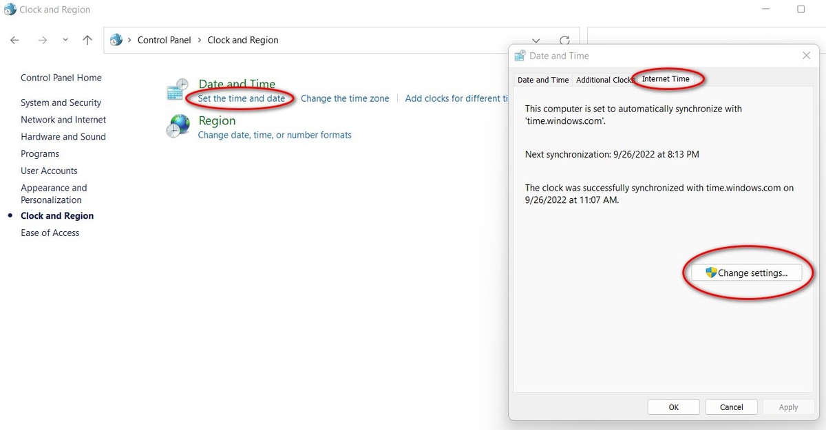 How to repair automated time syncing in Windows 11 - TechRepublic