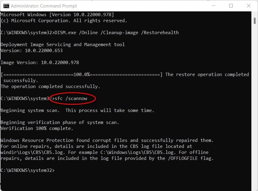 How to scan and repair corrupted system files in Windows 11 - TechRepublic