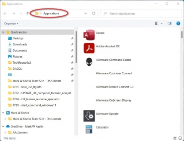 如何在Windows 11中使用Shell命令访问AppsFolder - Flnug.com