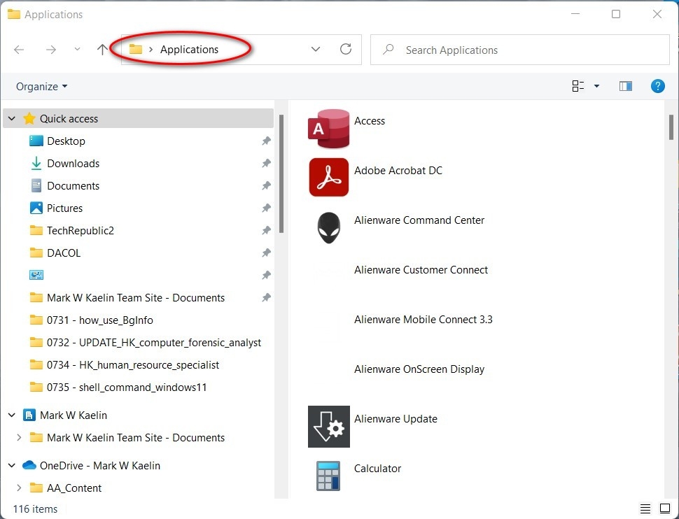How To Use The Shell Command In Windows 11 To Access The Appsfolder