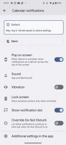 How to configure calendar and task notifications on Android 13 ...
