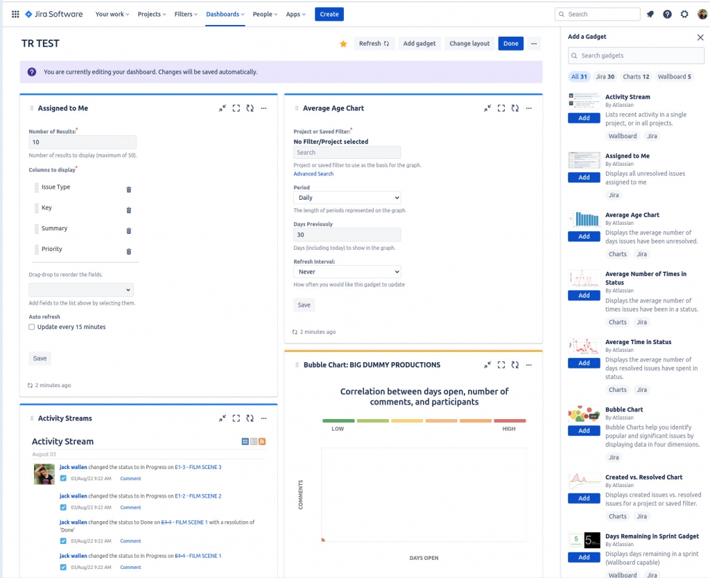How to create a dashboard in Jira - TechRepublic