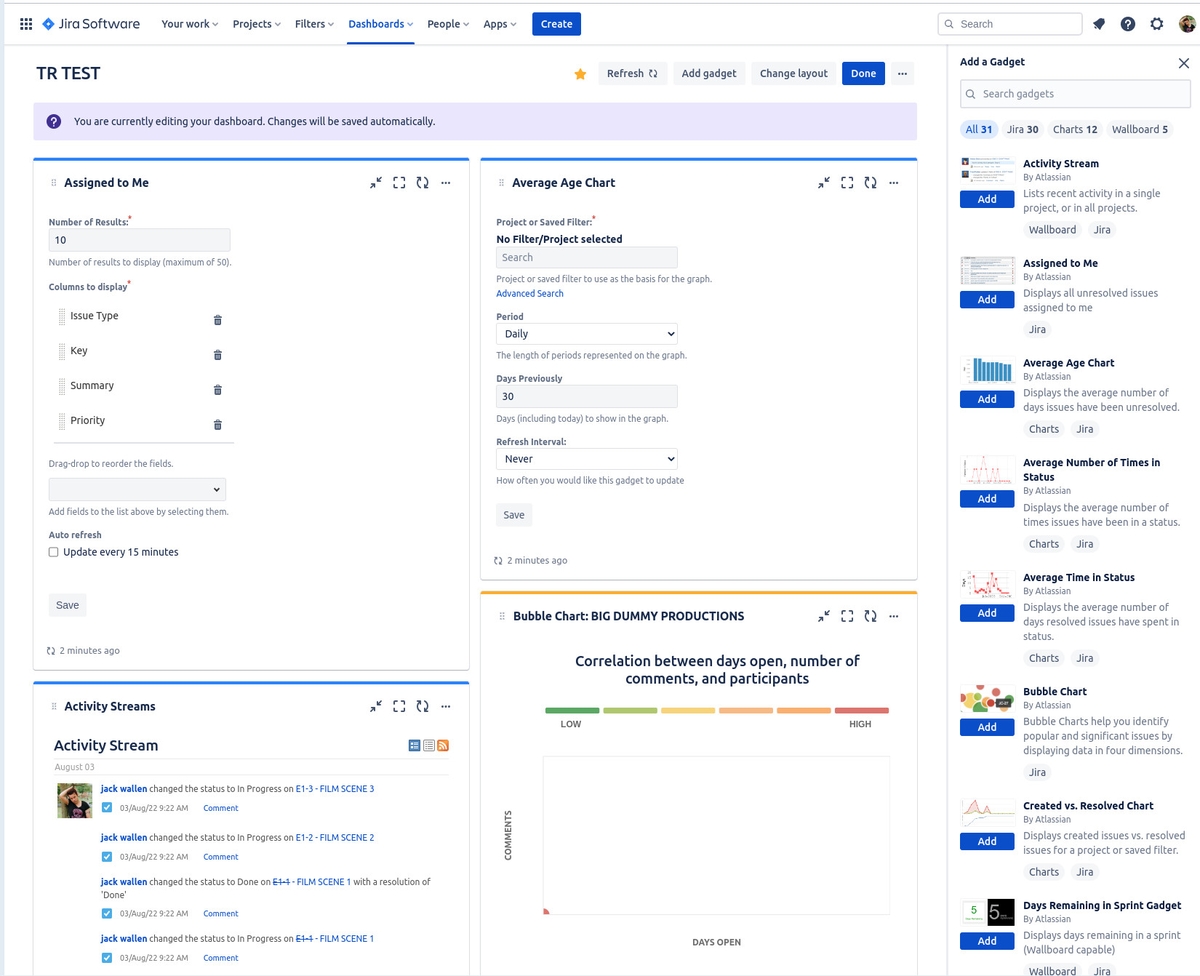 How To Create A Dashboard In Jira