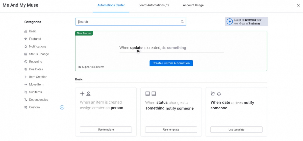 How to create an automation in monday work management - TechRepublic