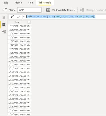 How to Create a Date Table in Microsoft Power BI | TechRepublic