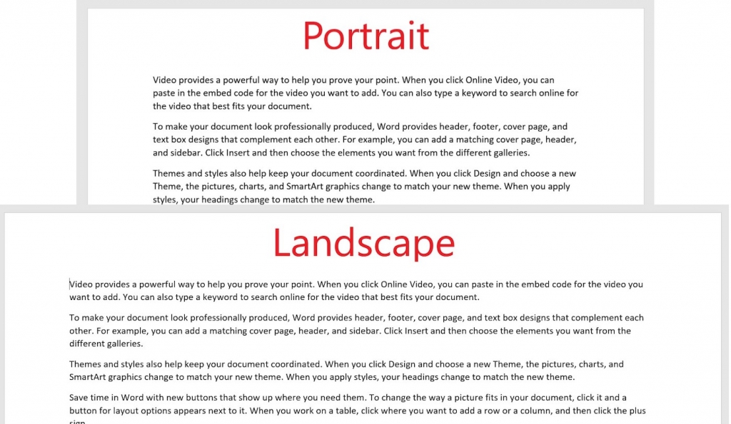 Change Page Orientation mid Microsoft Word Document | TechRepublic