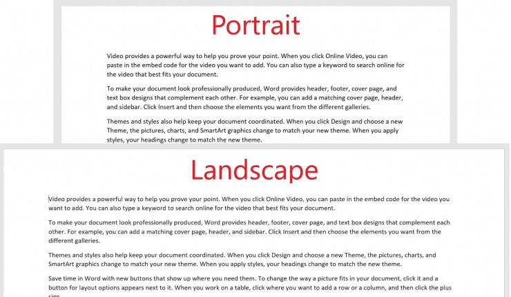 Change Page Orientation mid Microsoft Word Document | TechRepublic