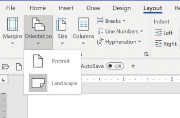 Change Page Orientation mid Microsoft Word Document | TechRepublic