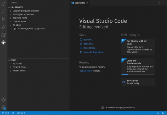 How to add a GitHub repository to VS Code
