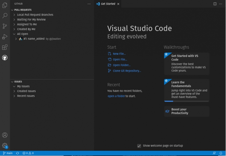 How to add a GitHub repository to VS Code