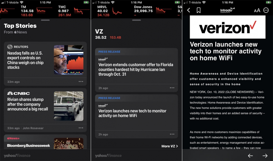 How to Track Stocks with the Stocks App on your iPhone | TechRepublic
