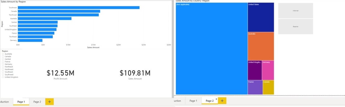 Add Action Buttons to a Report in Microsoft Power BI | TechRepublic
