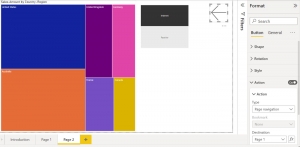 Add Action Buttons to a Report in Microsoft Power BI | TechRepublic