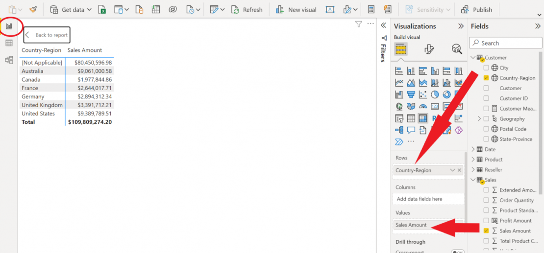 How to add quick measures for complex calculations in Microsoft Power ...