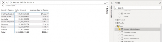 How to add quick measures for complex calculations in Microsoft Power ...