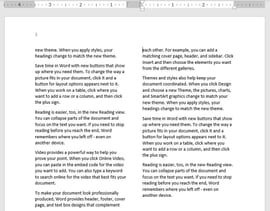 How to create newspaper columns in Microsoft Word