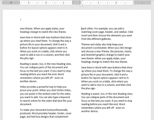 How to create newspaper columns in Microsoft Word