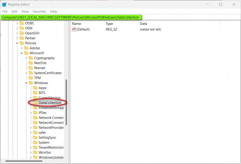 How to turn off Telemetry System usage data collection in Windows 11