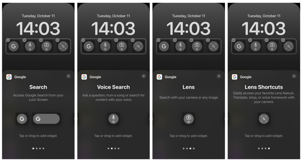 How to use Google Lock Screen Widgets for iPhone | TechRepublic