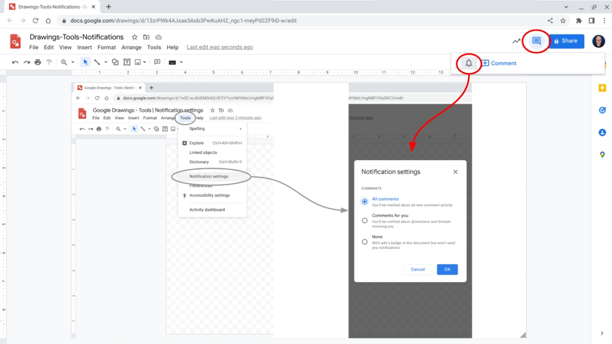 How to get Notifications in Google Workspace Apps | TechRepublic