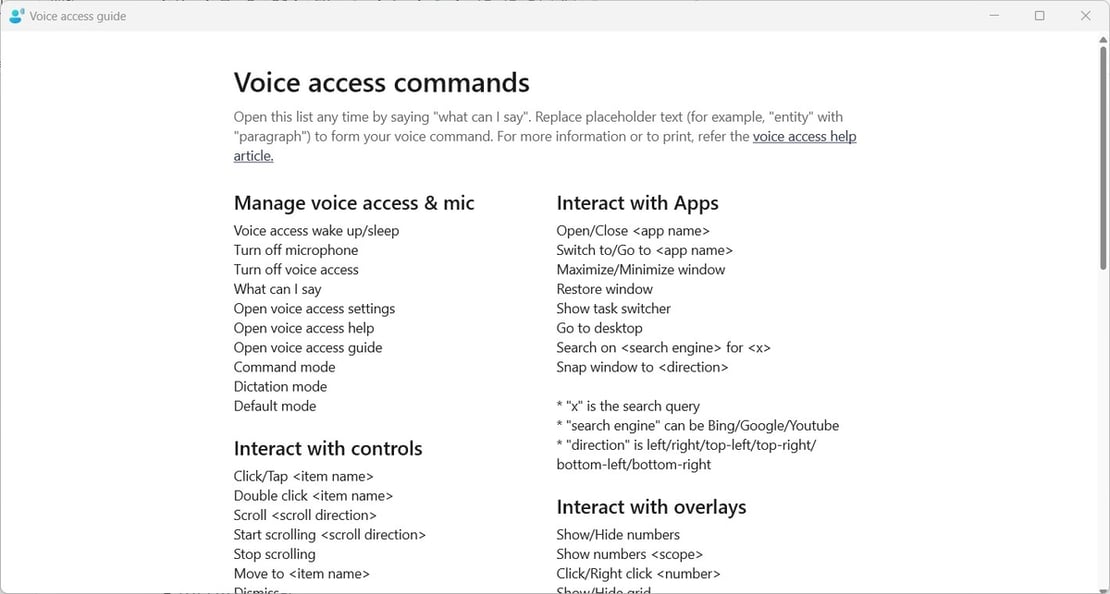 Enable Voice Activated Navigation in Windows 11 22H2 | TechRepublic