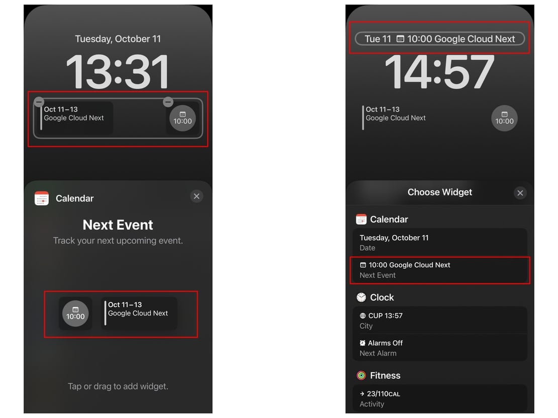How to use Google Lock Screen Widgets for iPhone | TechRepublic