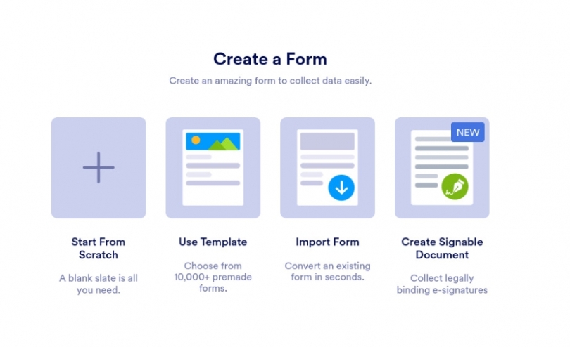 How to Create a New Form with Jotform | TechRepublic