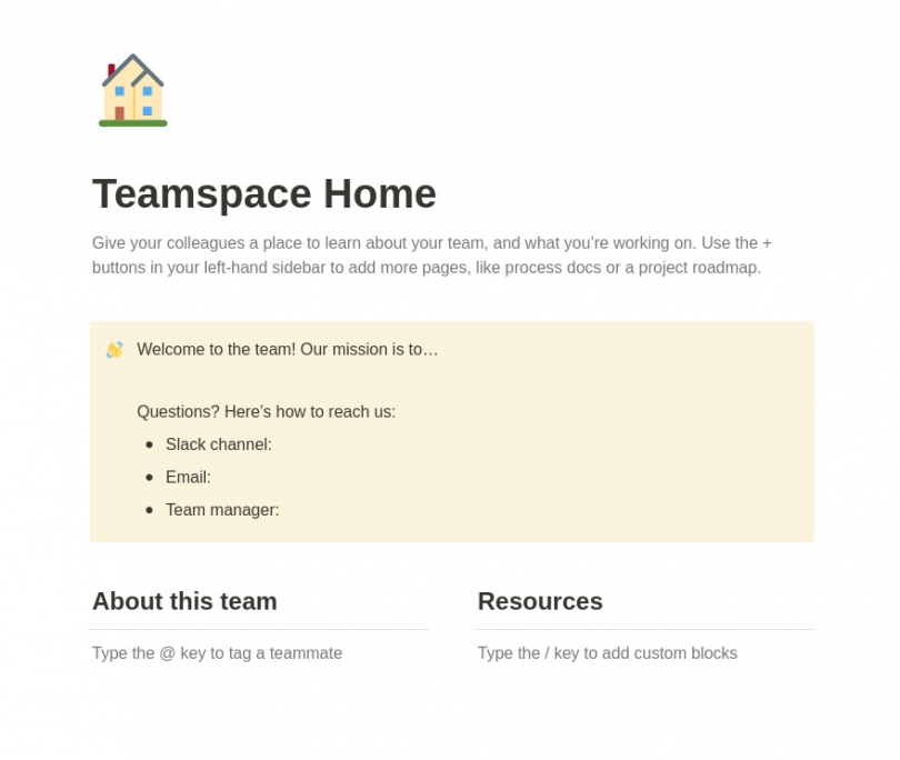 How to create an effective Teamspace in Notion - TechRepublic