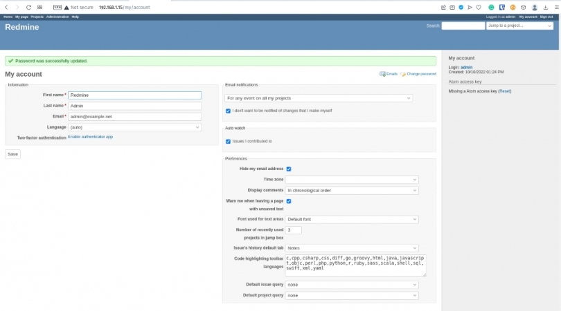 Deploy Redmine Project Management App with Docker | TechRepublic