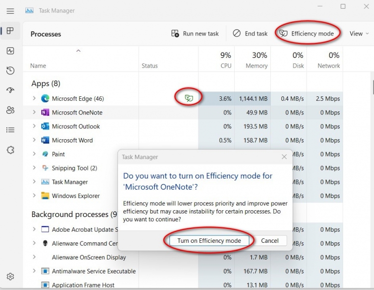 How to Enable Efficiency Mode for Apps in Windows 11 | TechRepublic