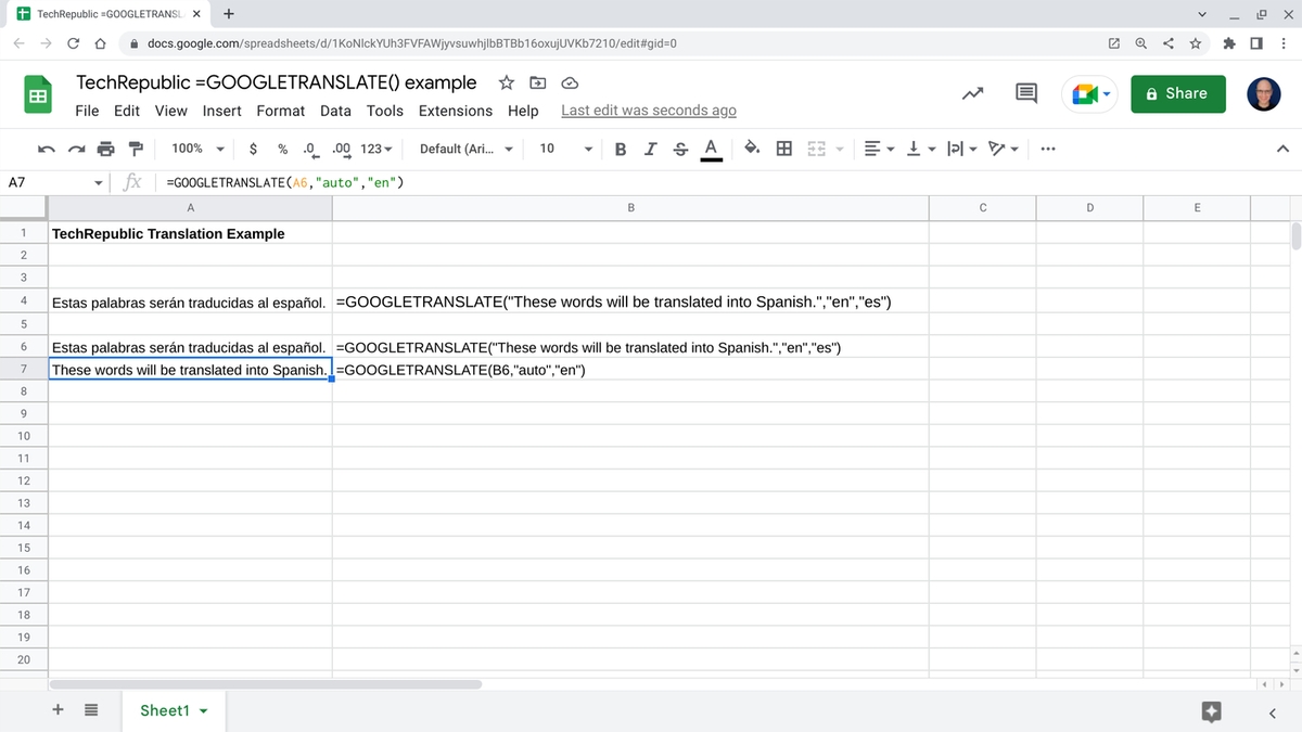 How to Translate Languages in Google Workspace Apps | TechRepublic