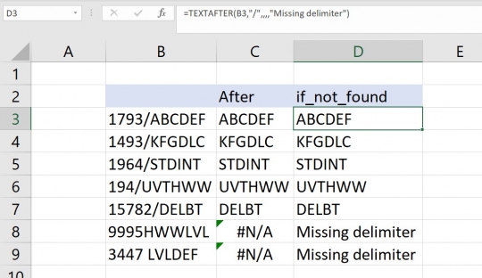 Use TEXTAFTER() and TEXTBEFORE() in Microsoft Excel | TechRepublic