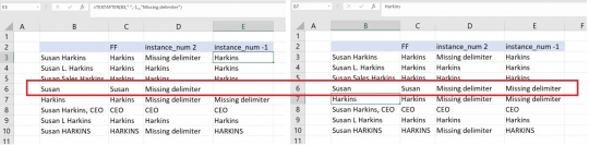 Use TEXTAFTER() and TEXTBEFORE() in Microsoft Excel | TechRepublic