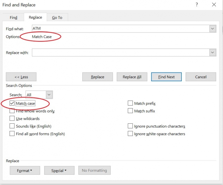 Add Conditional Font Formats With Replace In Microsoft Word Techrepublic