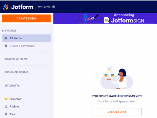 How to Create a New Form with Jotform | TechRepublic