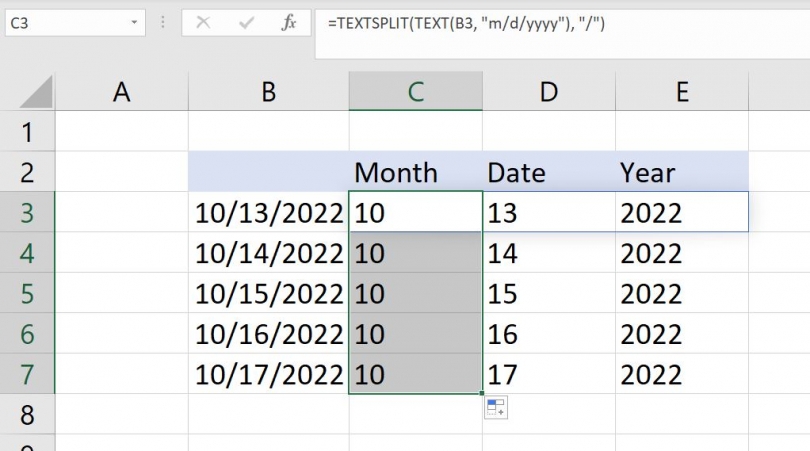 Use the New TEXTSPLIT() Function in Microsoft Excel | TechRepublic