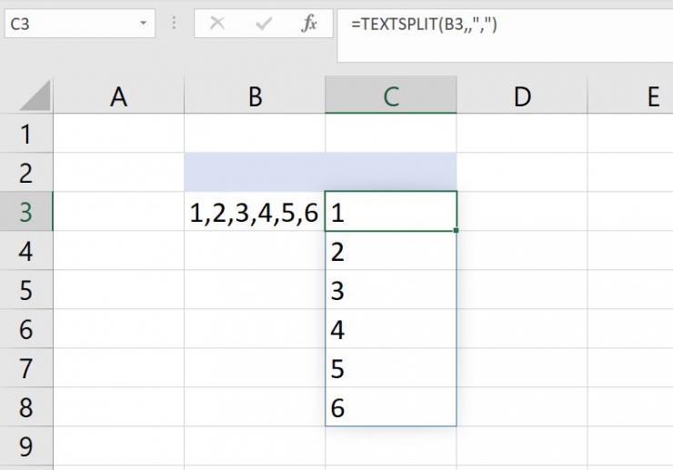 如何在 Microsoft Excel 中使用新的 TEXTSPLIT() 函数 - Flnug.com