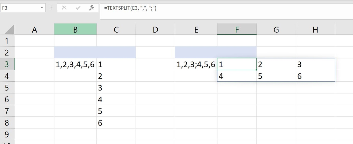 Use the New TEXTSPLIT() Function in Microsoft Excel | TechRepublic