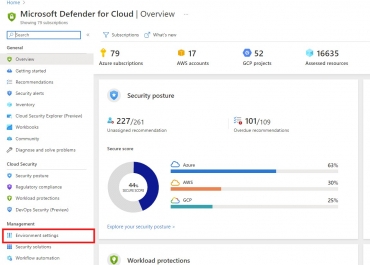 How to enable Microsoft Defender for Cloud plans through the Azure portal