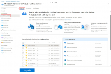 How to enable Microsoft Defender for Cloud plans through the Azure portal