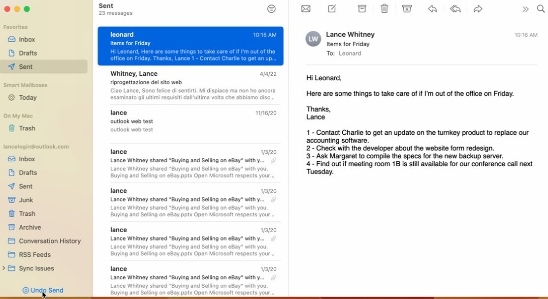 How to Schedule or Unsend an Email in macOS Ventura | TechRepublic