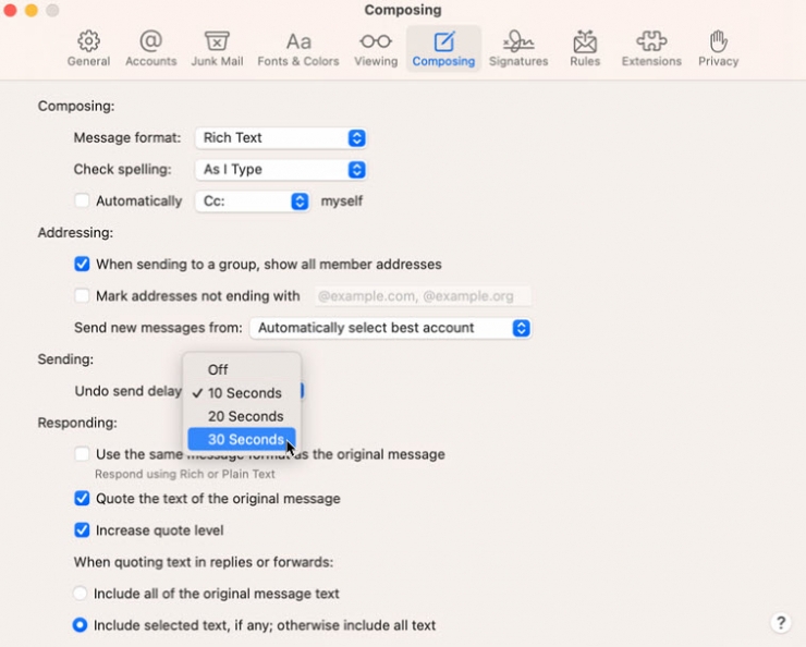 How to Schedule or Unsend an Email in macOS Ventura | TechRepublic