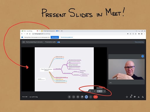 How to present Google Slides in Google Meet | TechRepublic
